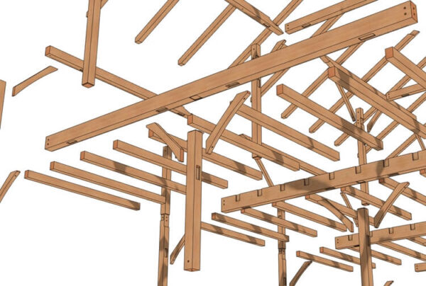 30×40 Post and Beam Barn - Timber Frame HQ