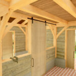 40x42 Timber Frame Horse Barn - Timber Frame HQ