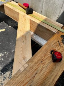 Peikin Hemlock and Pine Pool Pavilion - Timber Frame HQ