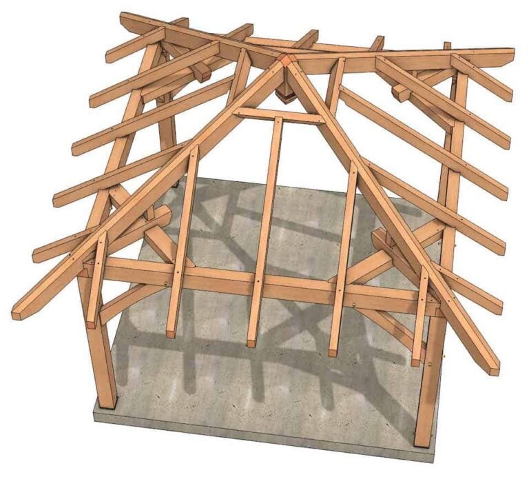14x14 Pavilion - Timber Frame HQ