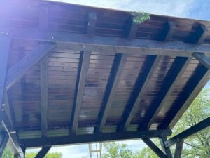 Sherwin Eastern White Pine Shed Roof - Timber Frame HQ