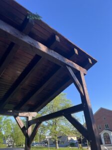 Sherwin Eastern White Pine Shed Roof - Timber Frame HQ