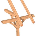 King Post Truss to Plate Connection - Timber Frame HQ