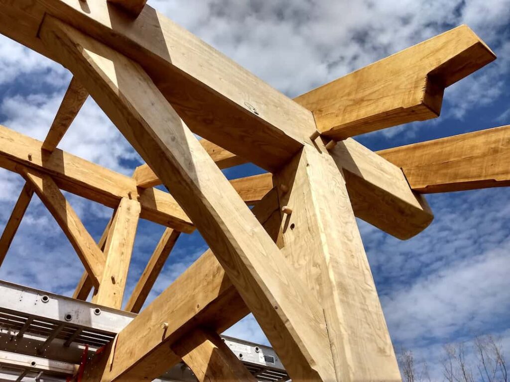 12x16 Timber Frame Porch