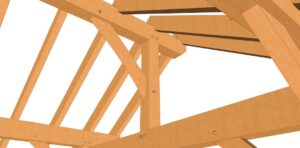 14x18 Heavy Timber Pavilion - Timber Frame HQ