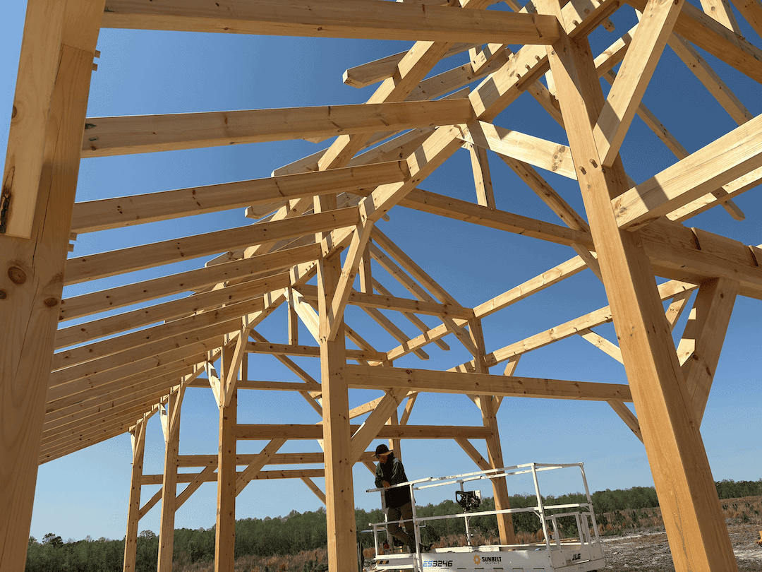 50x90 Timber Frame Barn - Timber Frame HQ