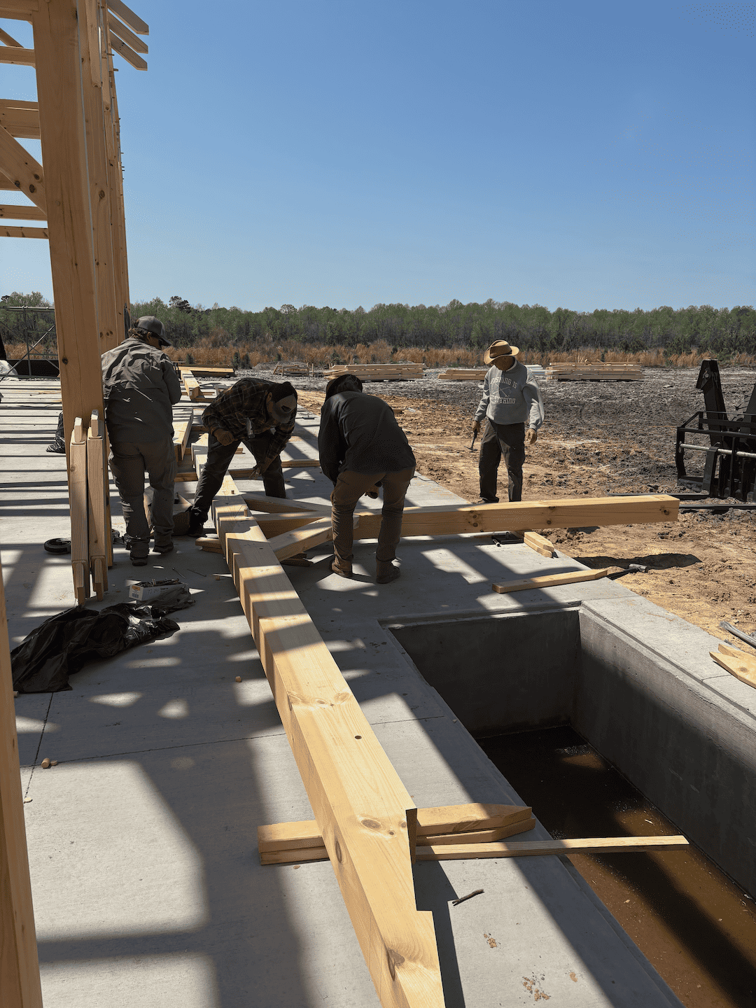 50x90 Timber Frame Barn - Timber Frame HQ