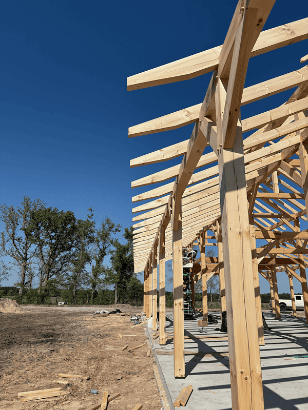 50x90 Timber Frame Barn - Timber Frame HQ