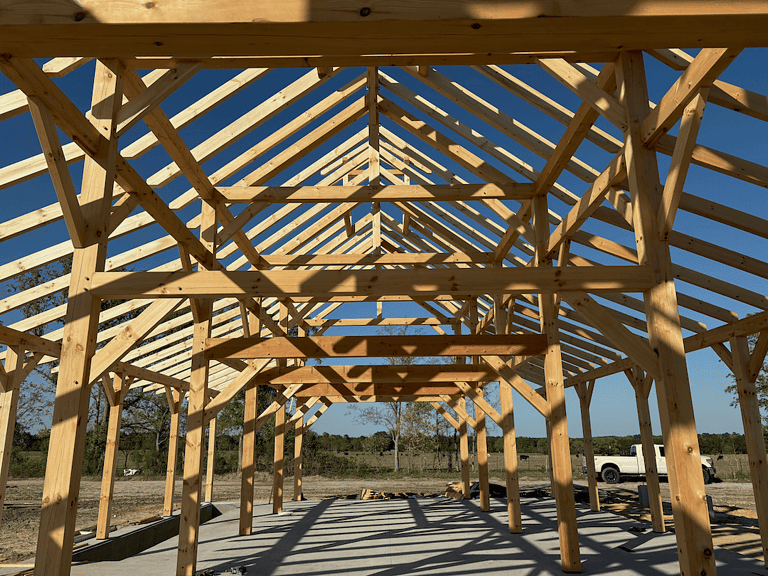 50x90 Timber Frame Barn - Timber Frame HQ