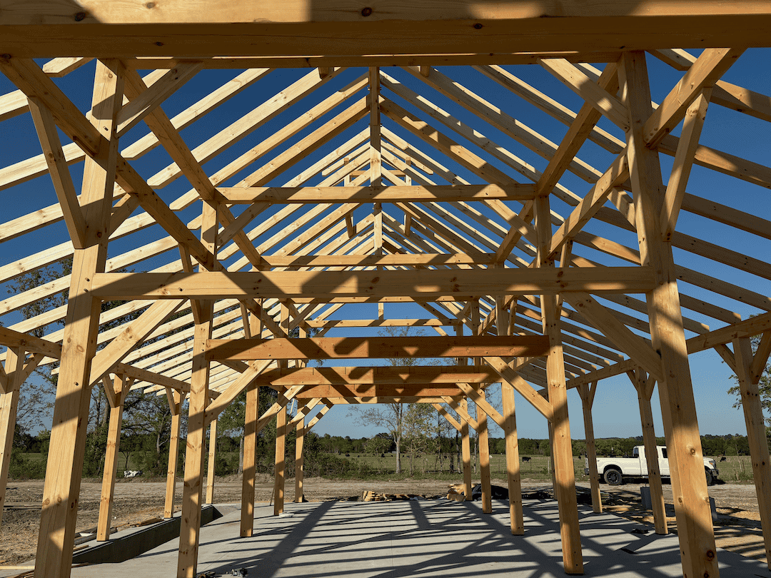 50x90 Timber Frame Barn - Timber Frame HQ