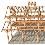 50x90 Timber Frame Barn - Timber Frame HQ