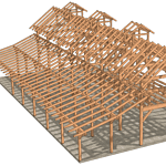 50x90 Timber Frame Barn - Timber Frame HQ