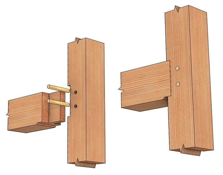 Fully Housed Mortise and Tenon Joints - Timber Frame HQ